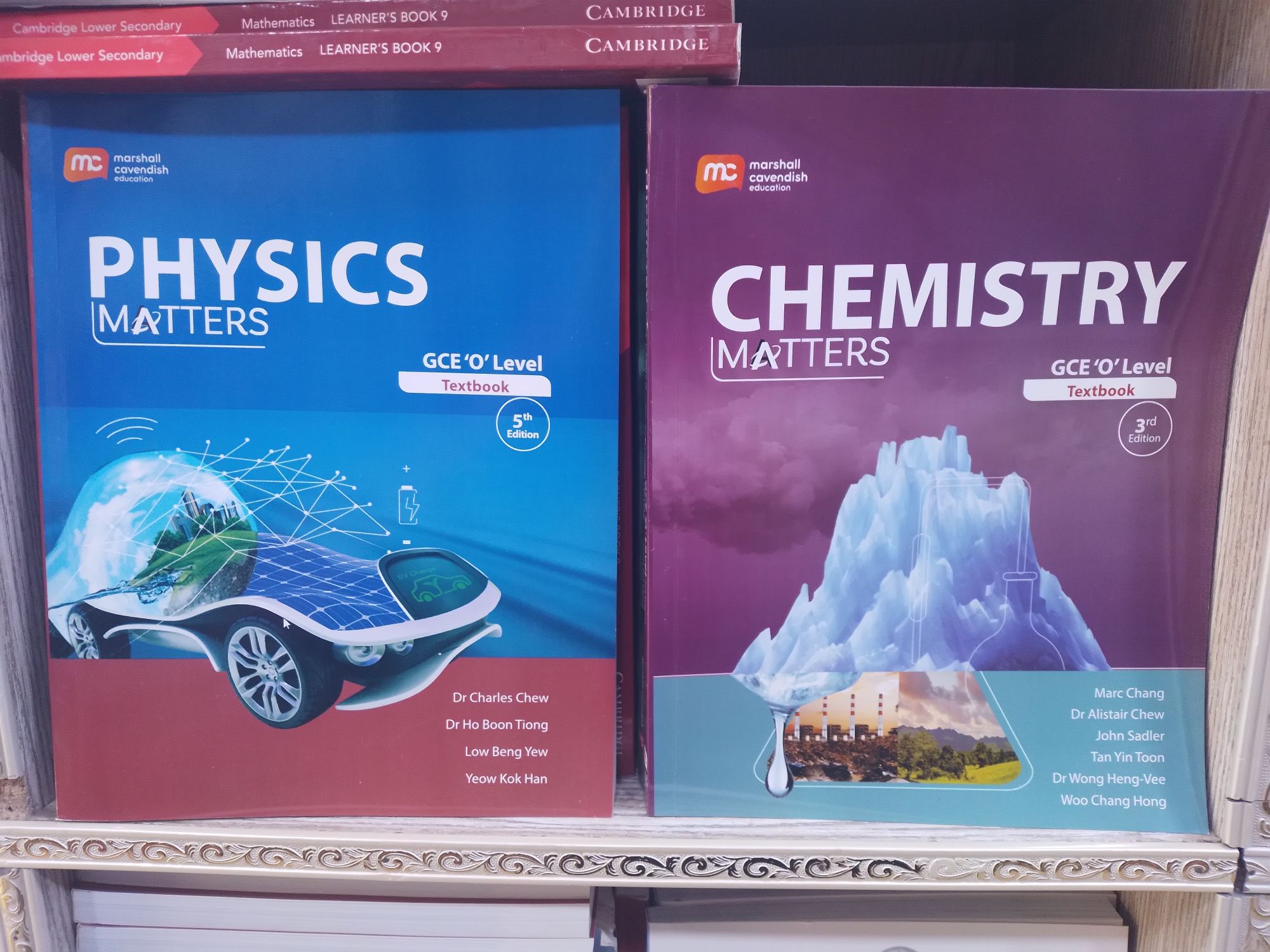 Marshall cavendish Physics matters and chemistry matters GCE O LEVEL ...