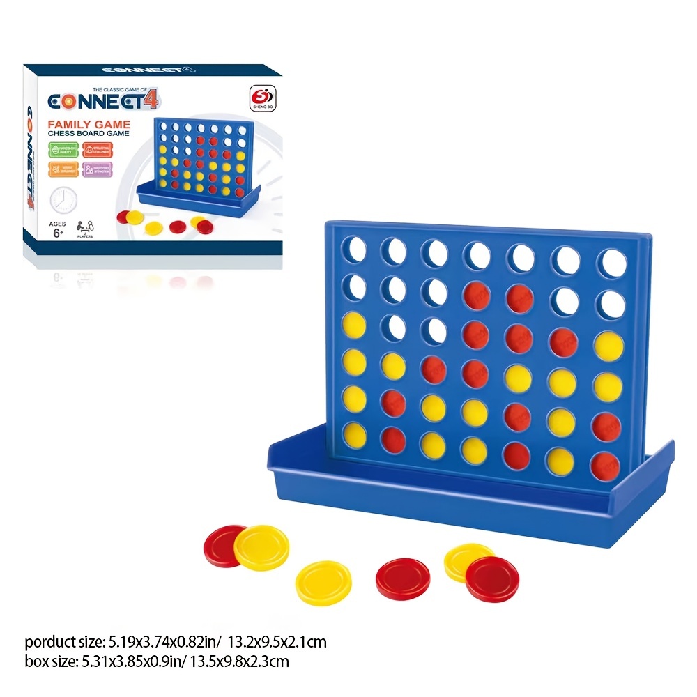 The Classic Game Of Connect 4 Game For 2 Players; Connect 4 Grid Get 4 ...