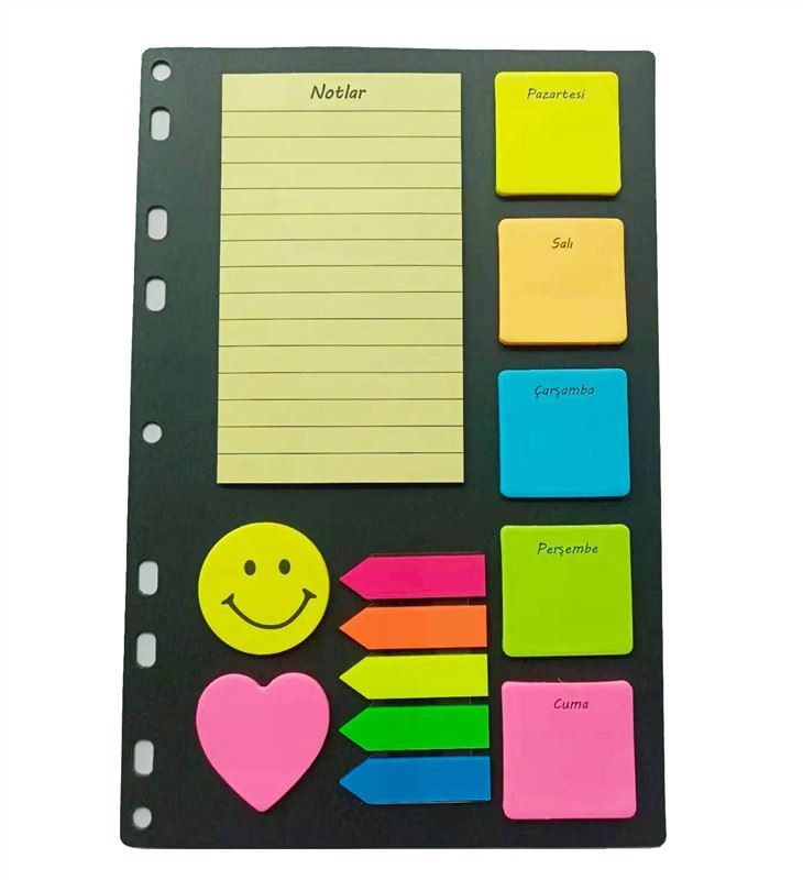 Colour full Sticky notes , Combination Sticky Notes, Office Sticky ...