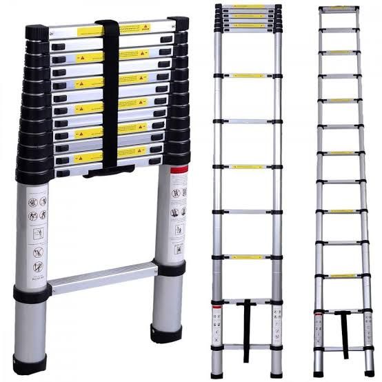 6.2 meter telescopic ladder _ 20 feet portable aliumium ladder ...