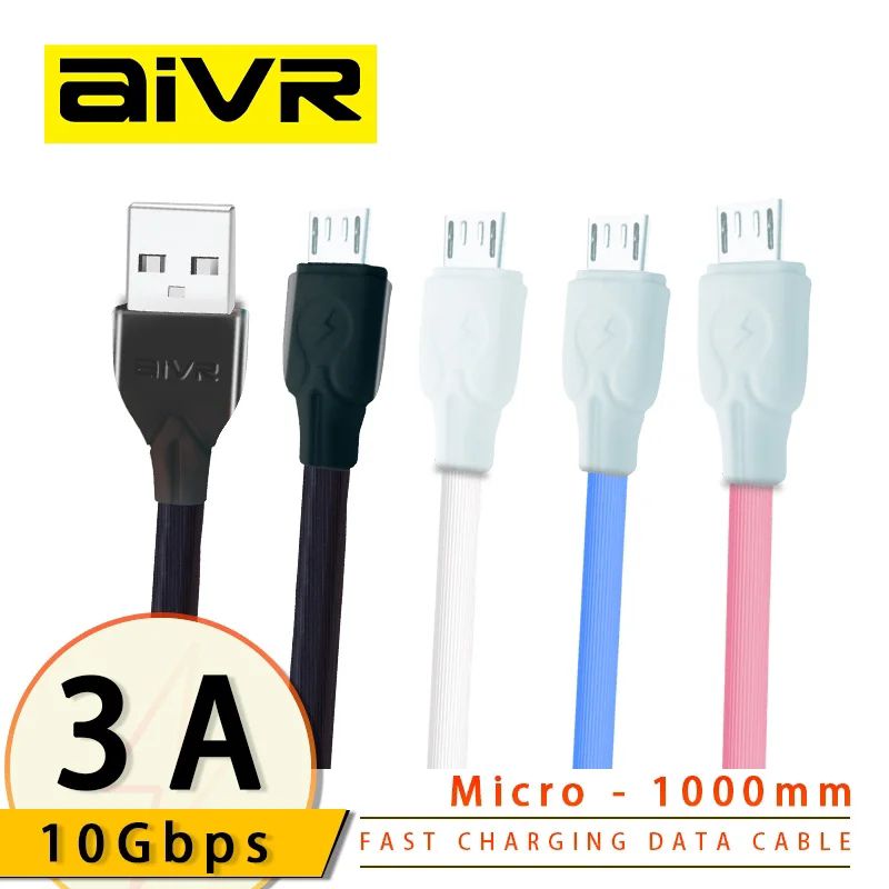 Micro USB Cable Fast Charging for Samsung Xiaomi Huawei Realme OPPO ...
