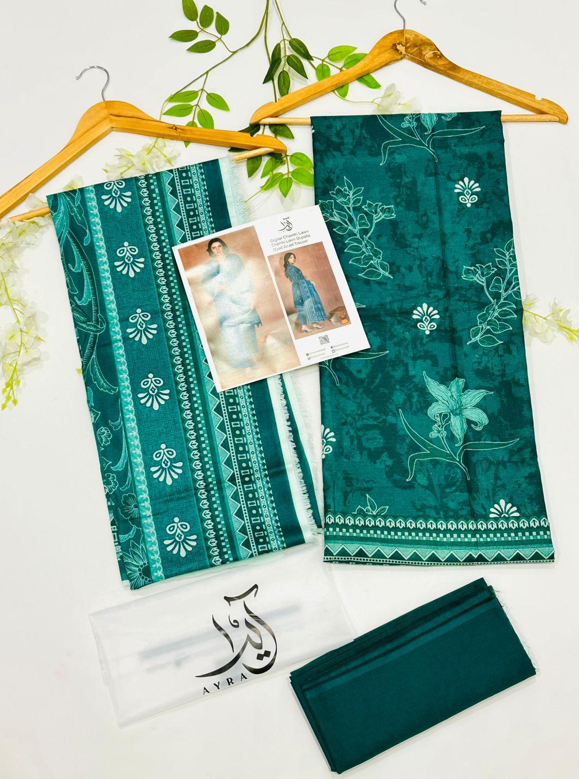 Chamki Lawn 2K25 – Original Premium Quality 3PC Unstitched Suit by RD ...