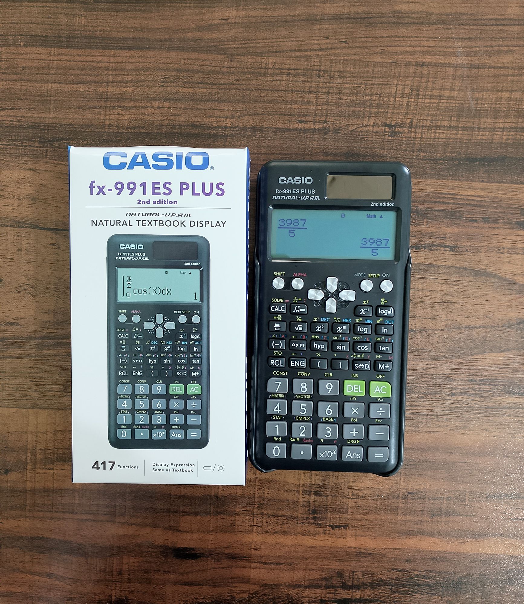 Scientific Calculator fx-991ES PLUS 2nd Edition - Calculator ...