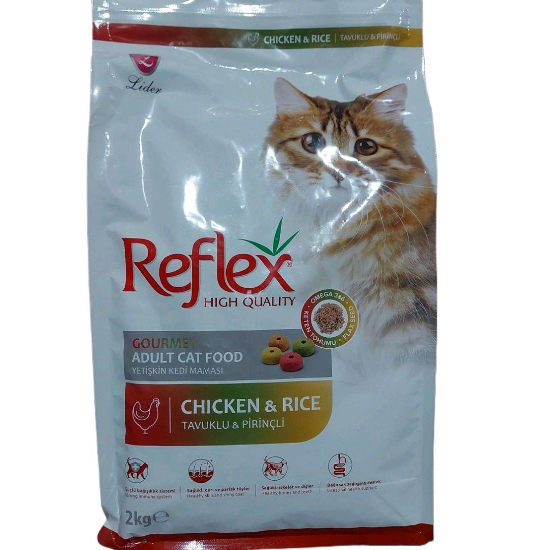 Reflex Adult cat food Gourmet 2kg | Daraz.pk