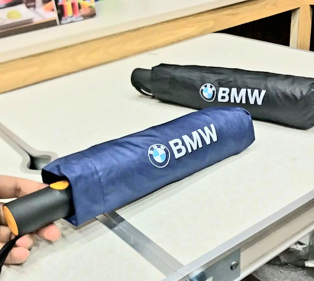 Luxury BMW Umbrella: Windproof, Compact, and Stylish Protection | Daraz.pk