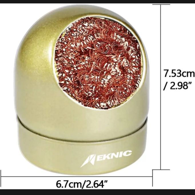 Soldering tip cleaner || Brass wire sponge tip cleaner || Soldering ...