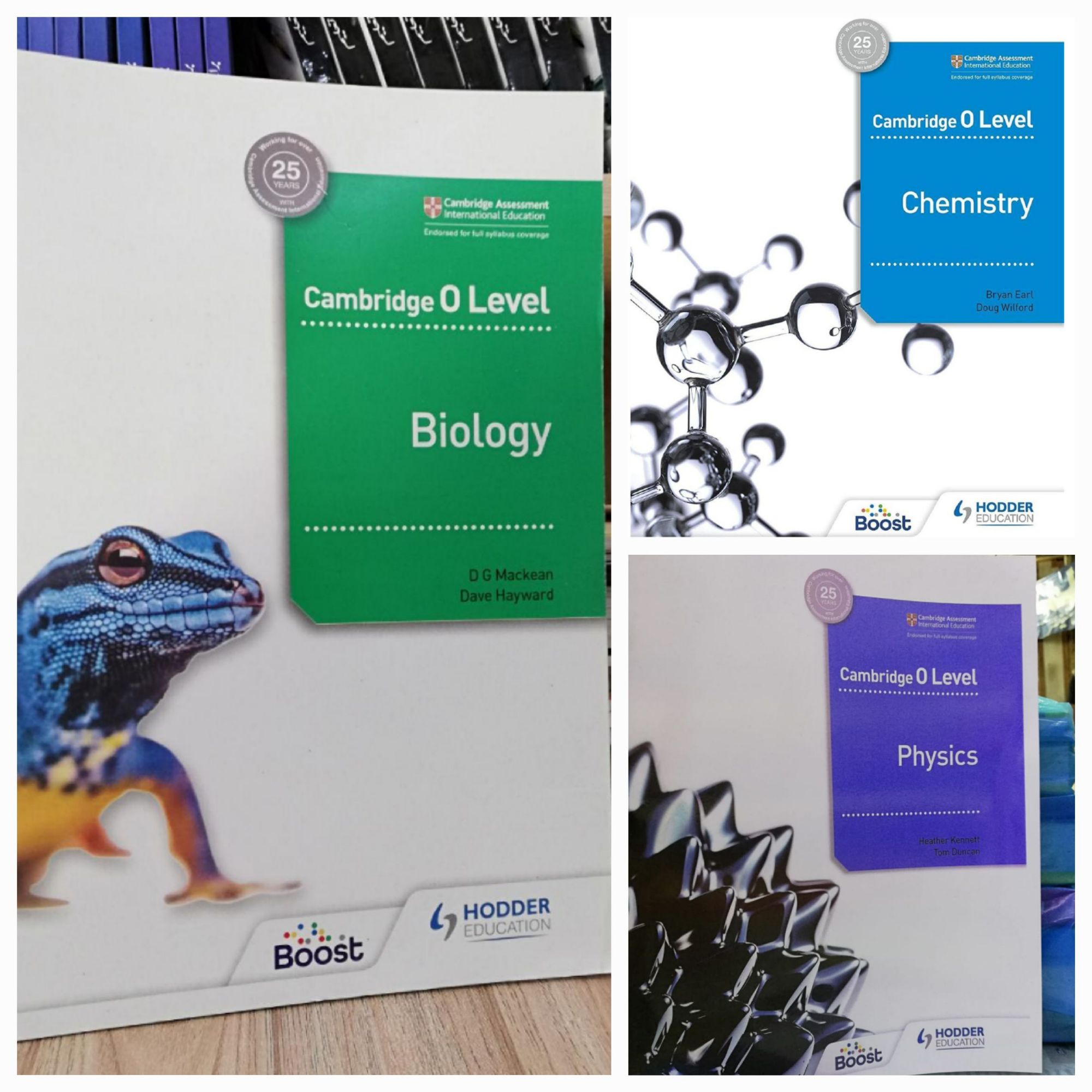 cambridge o level biology D.G mackean and dave hayward hodder education ...