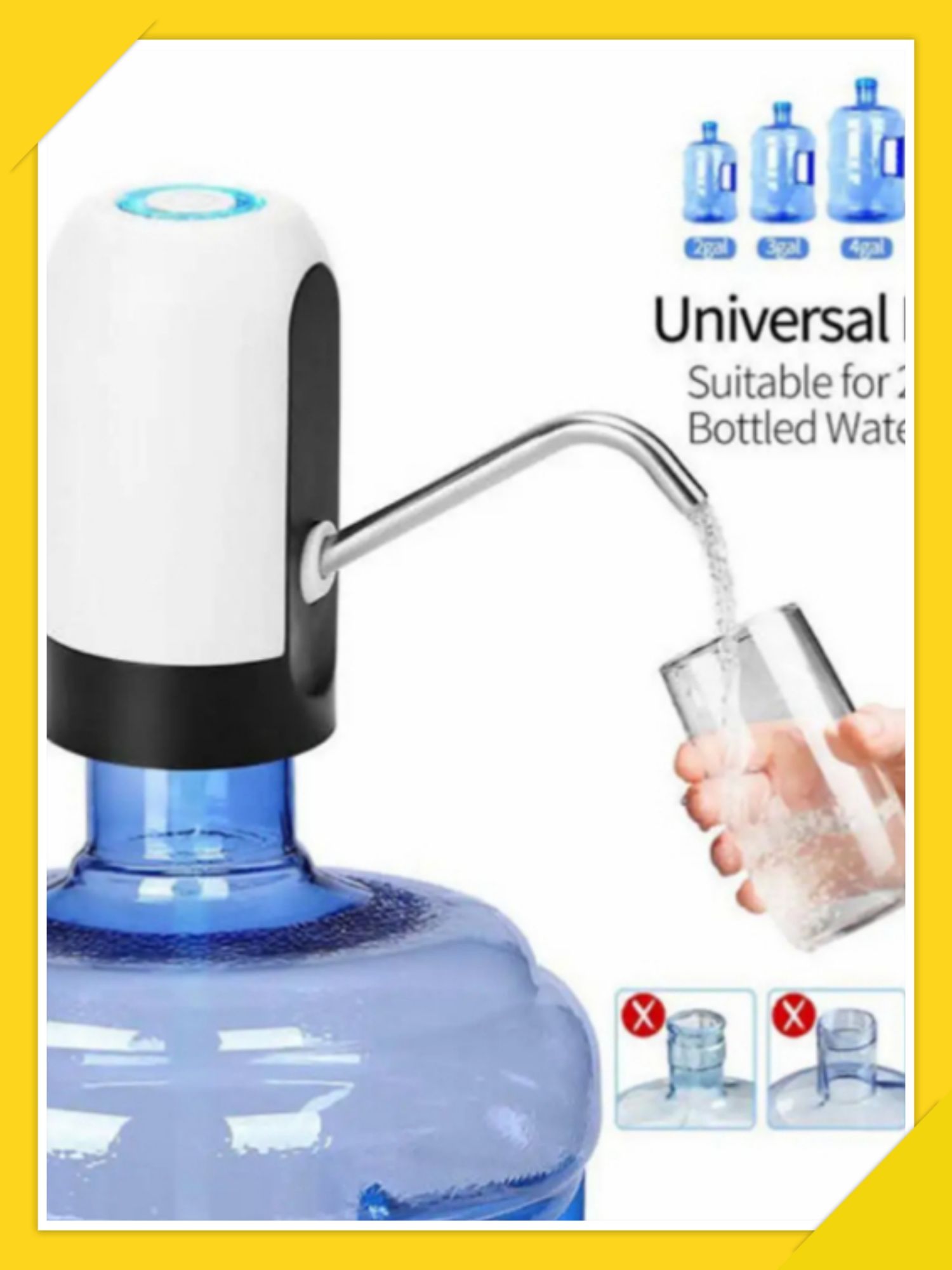 USB Wireless Smart Electric Water Pump/Dispenser Bottle/pump wireless ...