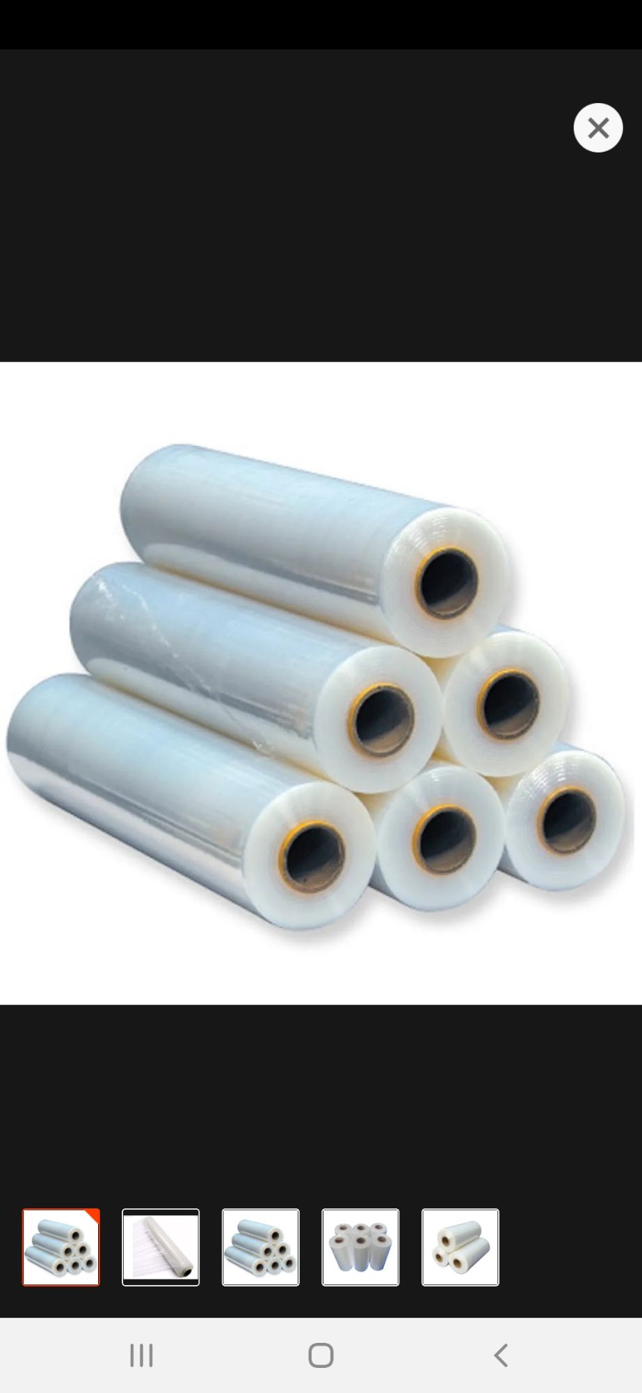 1 PIECE SHRINK RAPPING ROLL 18 inch 1.6 Kg , 300 Metters Long Sheet ...