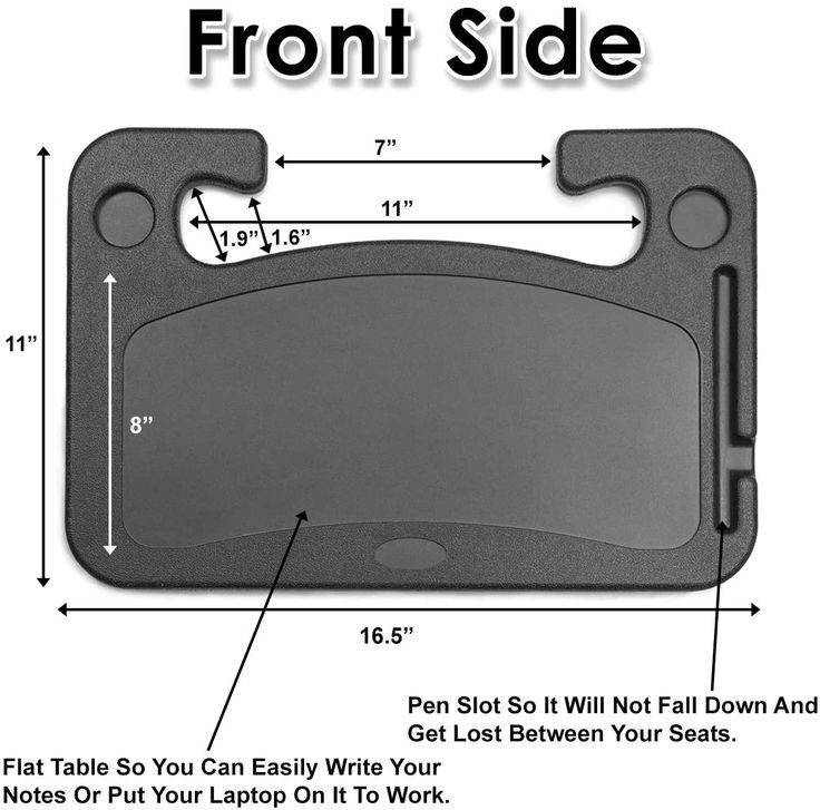 Steering Wheel Dining Food Tray for Car Driver and Passenger Car Table ...