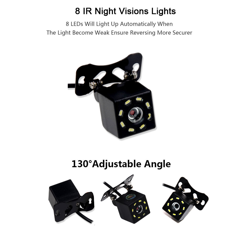 Car Rear View Camera Night Vision Reversing Auto Parking Camera IP68 ...