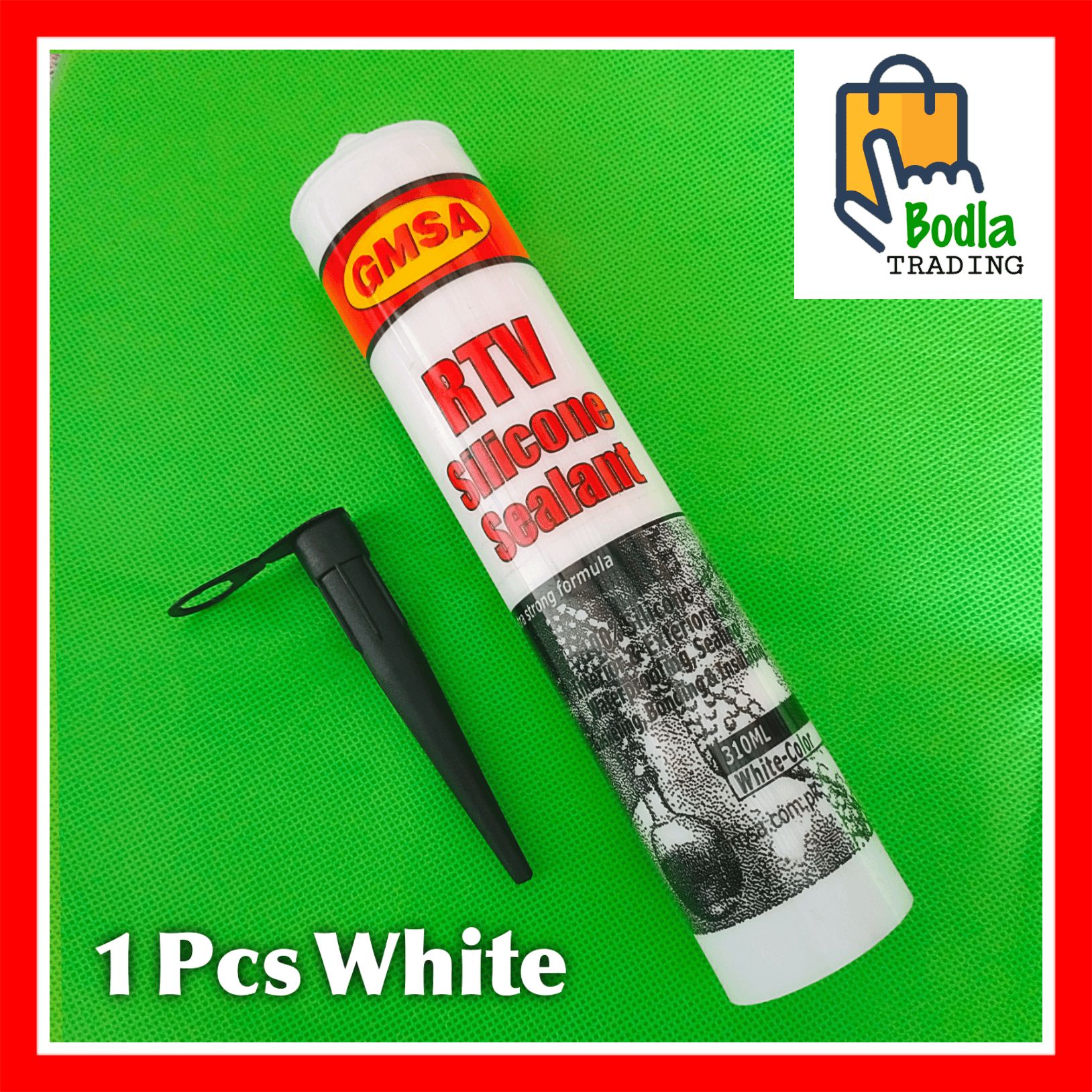 Original GMSA RTV Silicone Sealant TRANSPARENT Clear White & Black ...