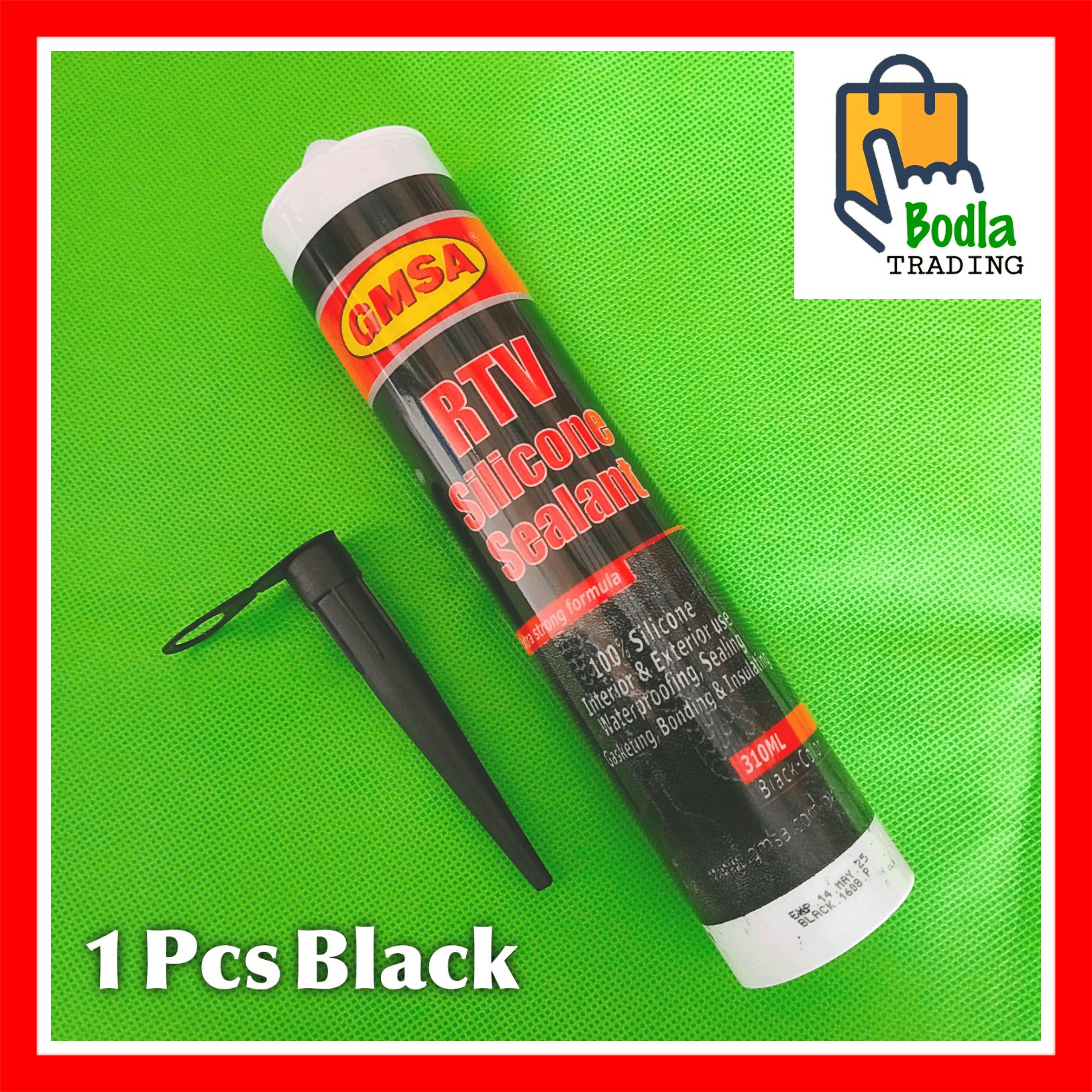 Original GMSA RTV Silicone Sealant TRANSPARENT Clear White & Black ...