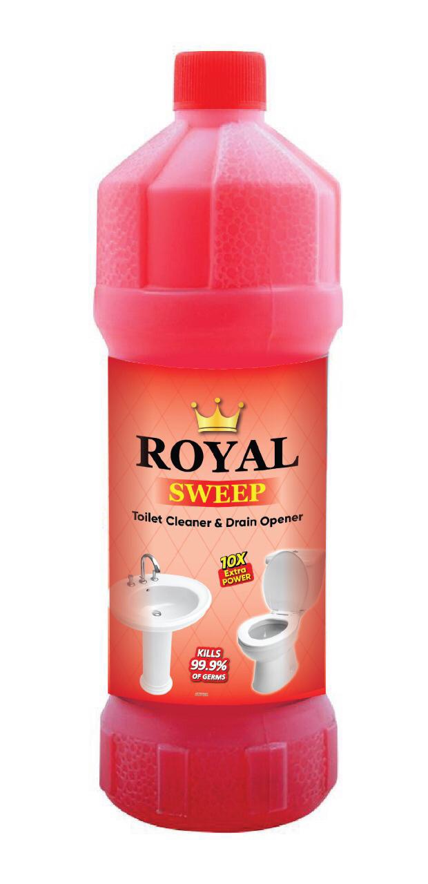 Pack of 12 Royal Sweep Toilet Cleaner 600ml. | Daraz.pk
