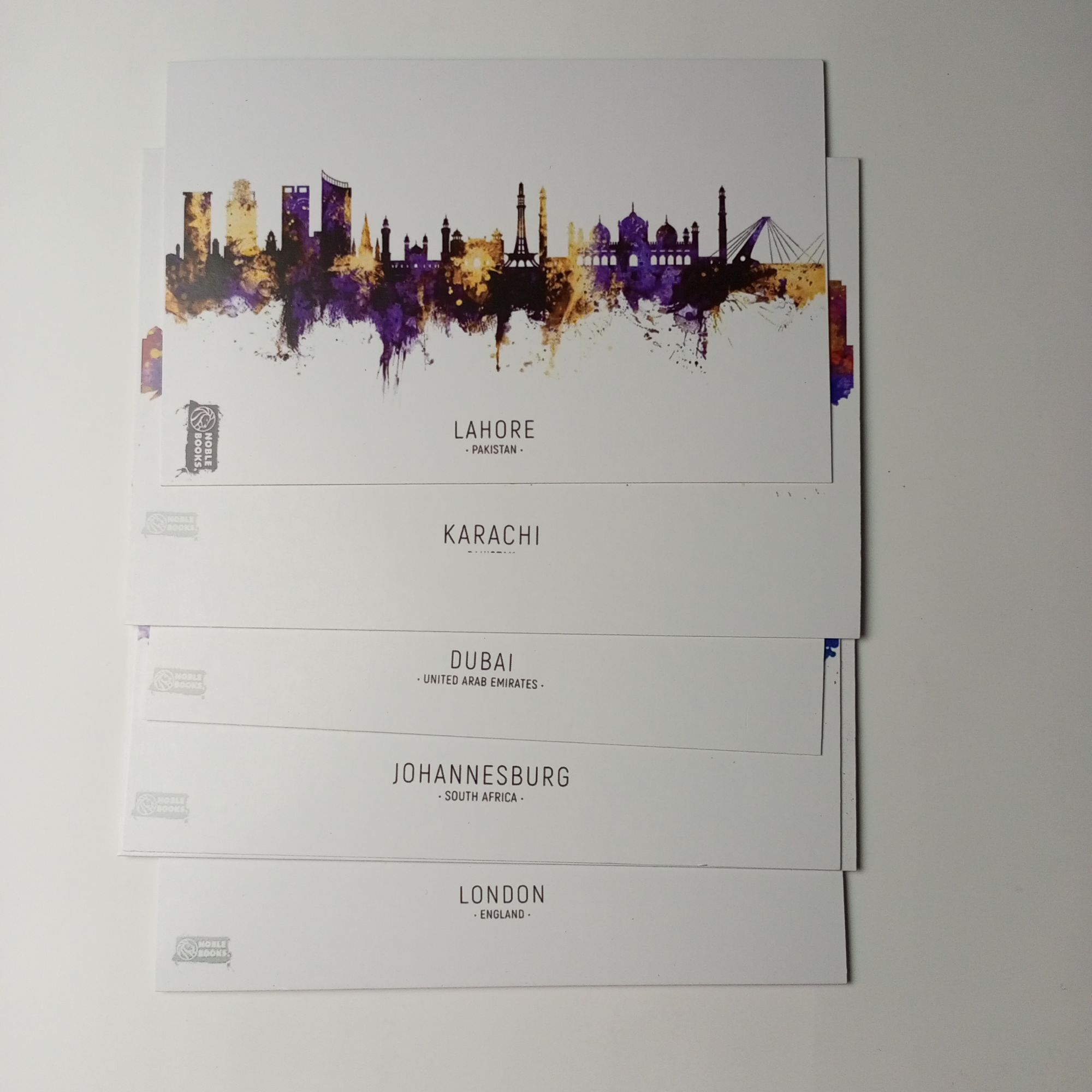 International Cityscape Postcards Pack of 6 Post Cards | Daraz.pk