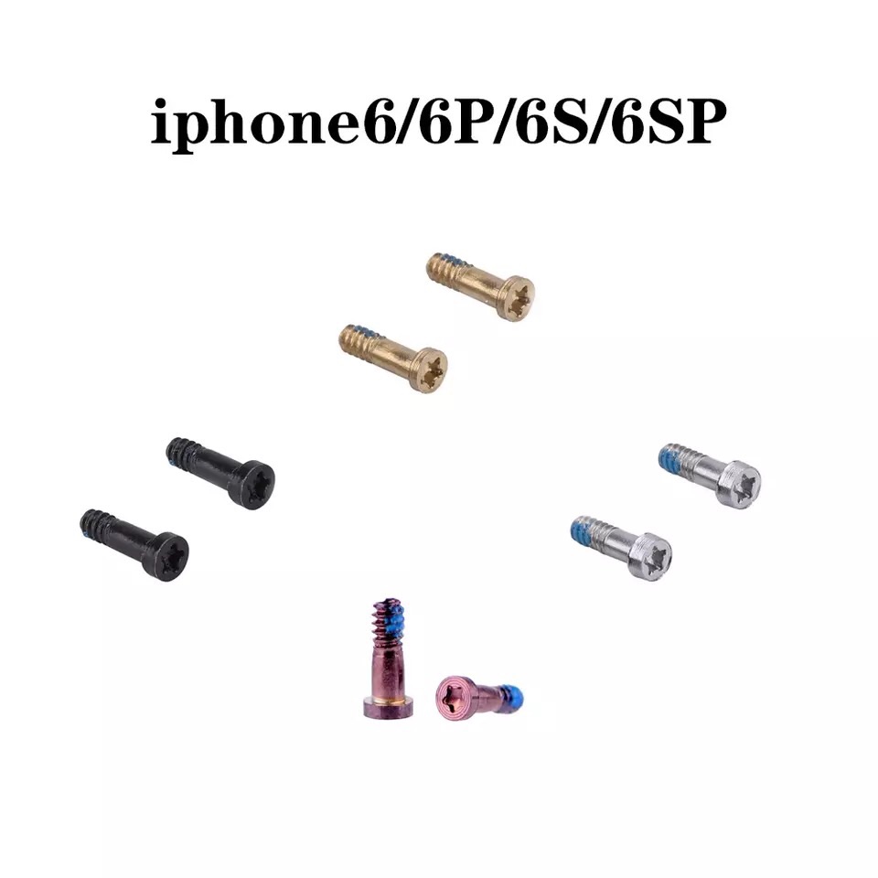 Original Bottom Screw For Iphone 6 7 8 Plus Pentalobe Dock Screws Set ...