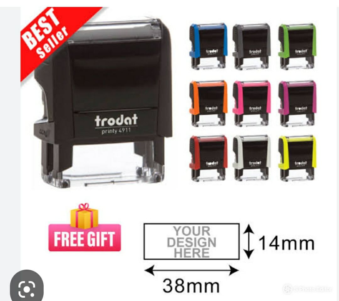 pre ink printy automatic machine stamp trodat 4911 without customize ...