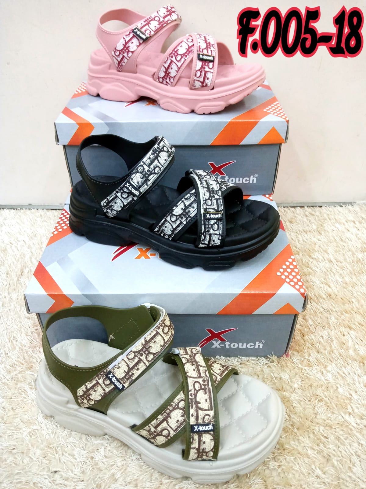Modern Girls KITO cross zebra patta sandals | Daraz.pk