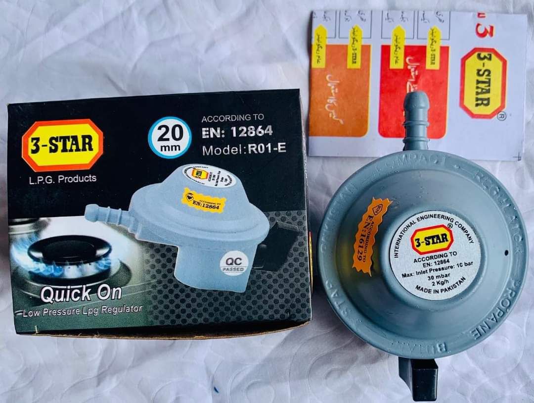 3 star low pressure regulator high quality for lpg cylinder | Daraz.pk