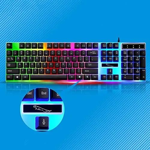 Yilima Gaming Keyboard Semi Mechanical RGB Backlight Premium Quality ...