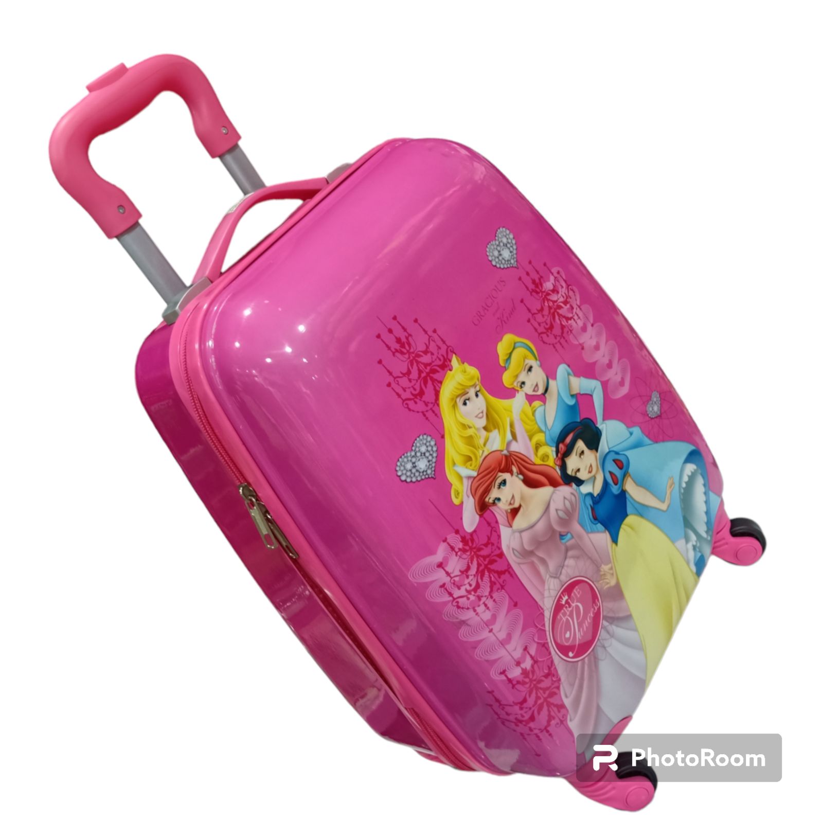 princess trolley bag for girls school bag travel bag 18' height 13 ...