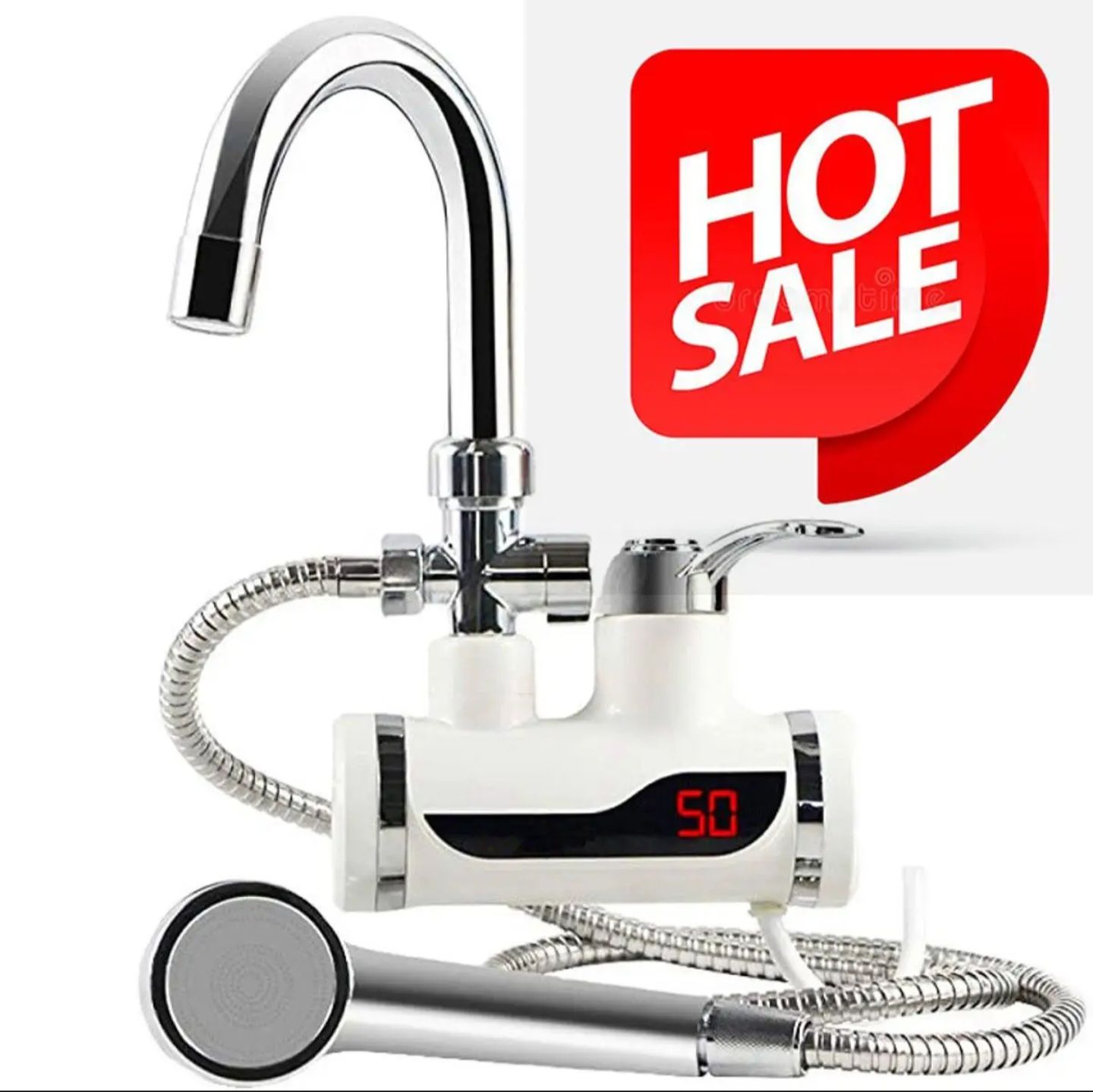 Electric Instant Water Heating Tap Faucet With shower Toti and shower ...