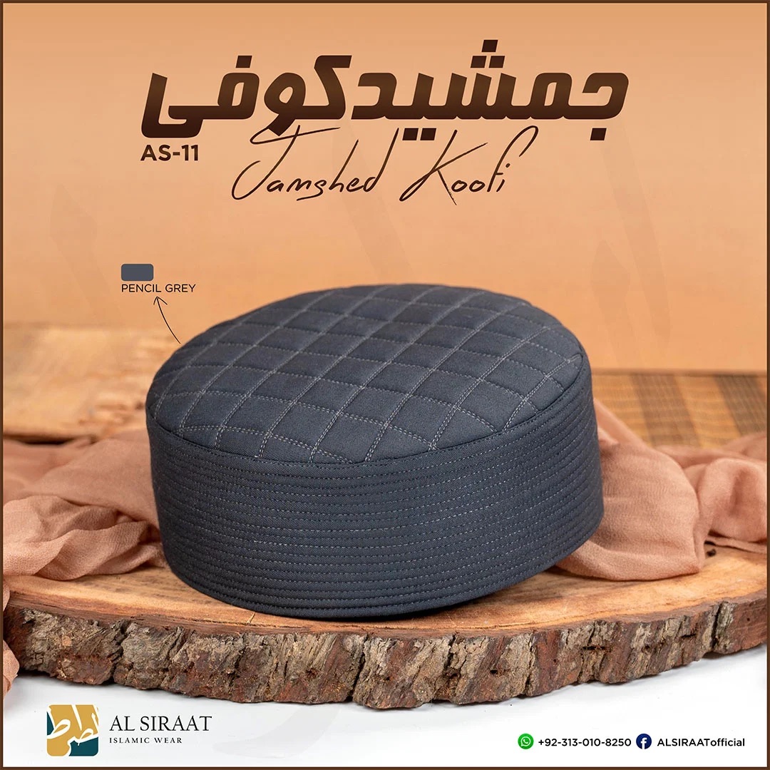 JAMSHED KOOFI. Islamic cap For Men And Boys, Premium Quality, Suiting ...