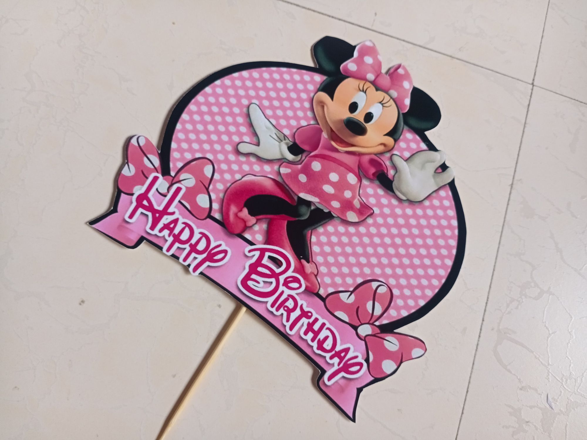 mini mouse theme cake topper | Daraz.pk