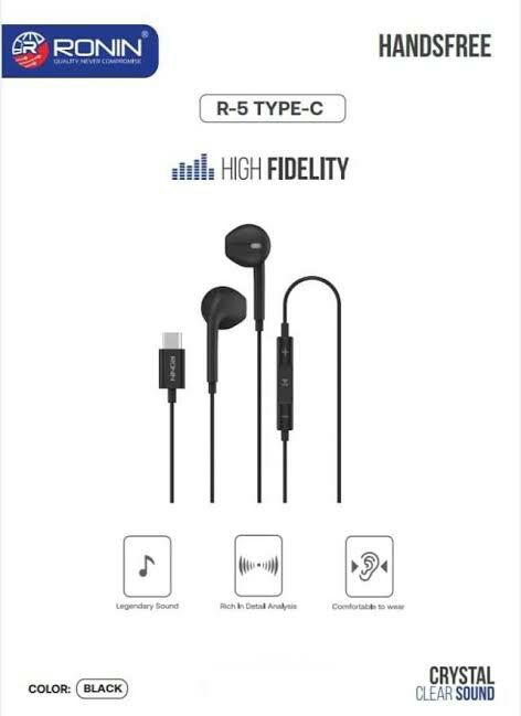 Ronin R-5 High Fidelity Type-C Handsfree | Daraz.pk