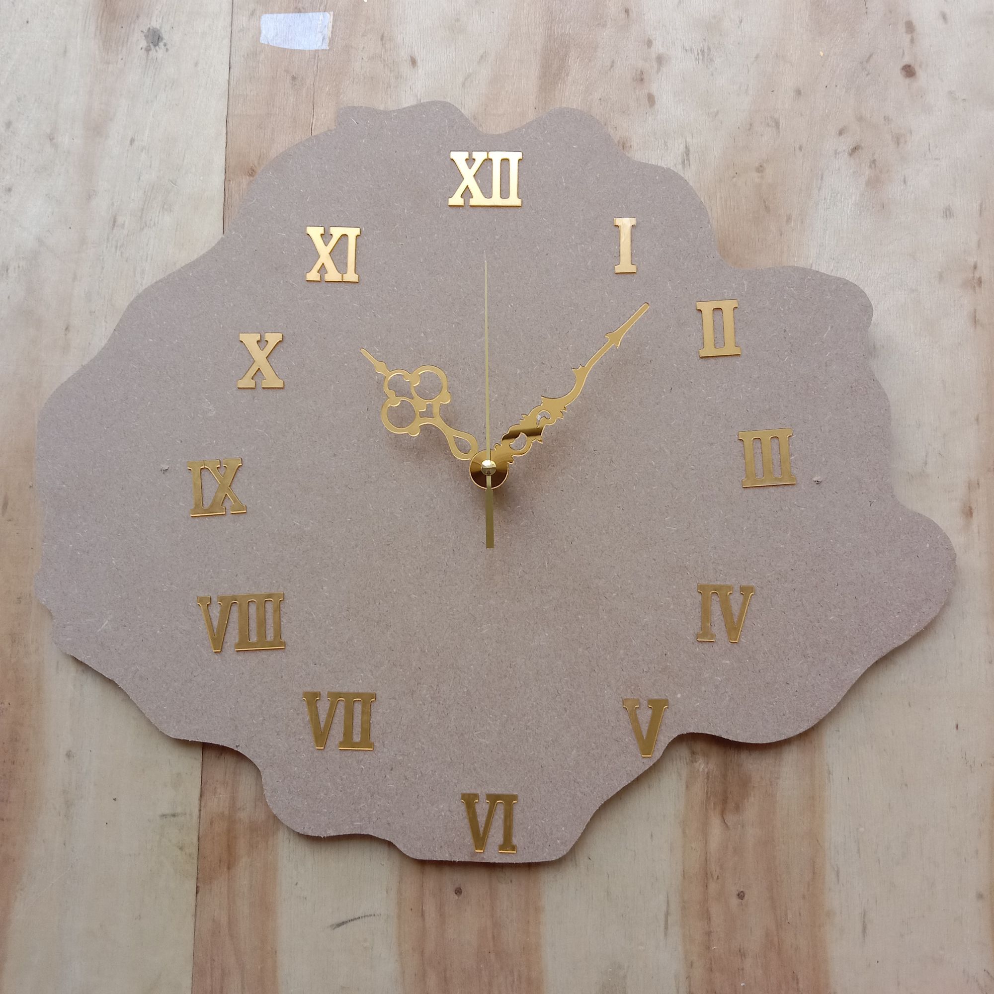 MDF clock deal used for resin artwork | Daraz.pk
