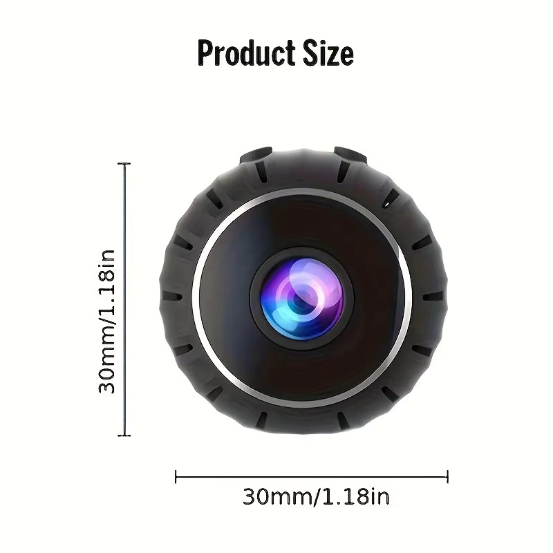 X10 Mini WiFi Camera Microphone HD 1080P Wireless DV Camera Real Time ...
