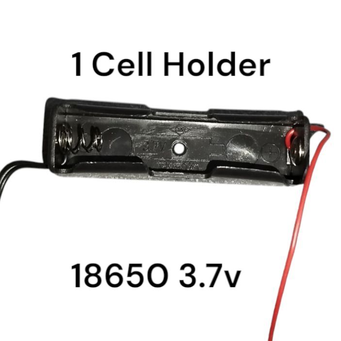 18650 cell battery holder, 1 cell, 2 cell, 3 cell, 4 cell For 18650 ...