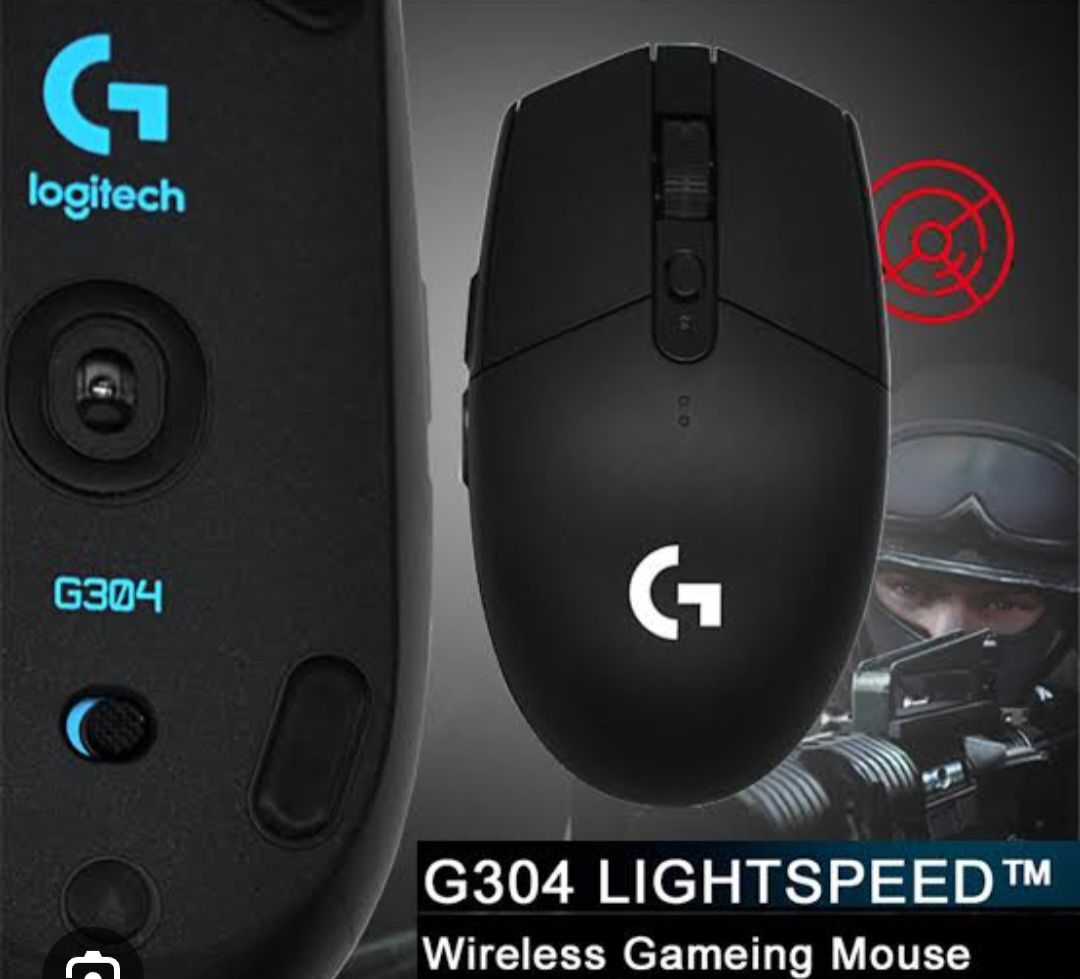 G304 LIGHT SPEED WIRELESS GAMING MOUSE WITH SIDE BUTTONS | Daraz.pk
