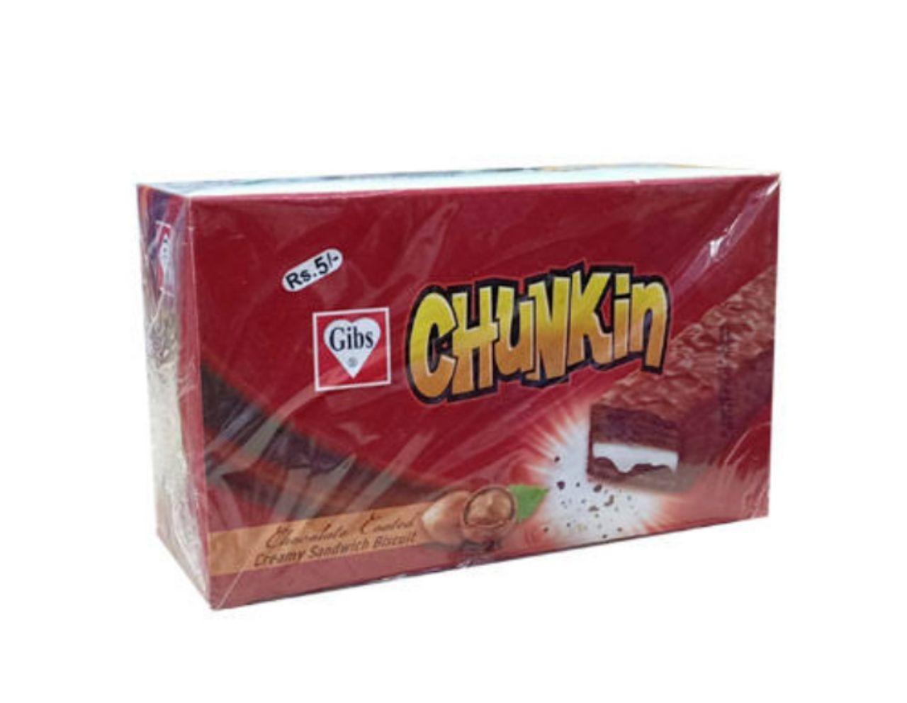 Gibs chunkin chocolate creamy sandwich biscuit 24 large pcs | Daraz.pk