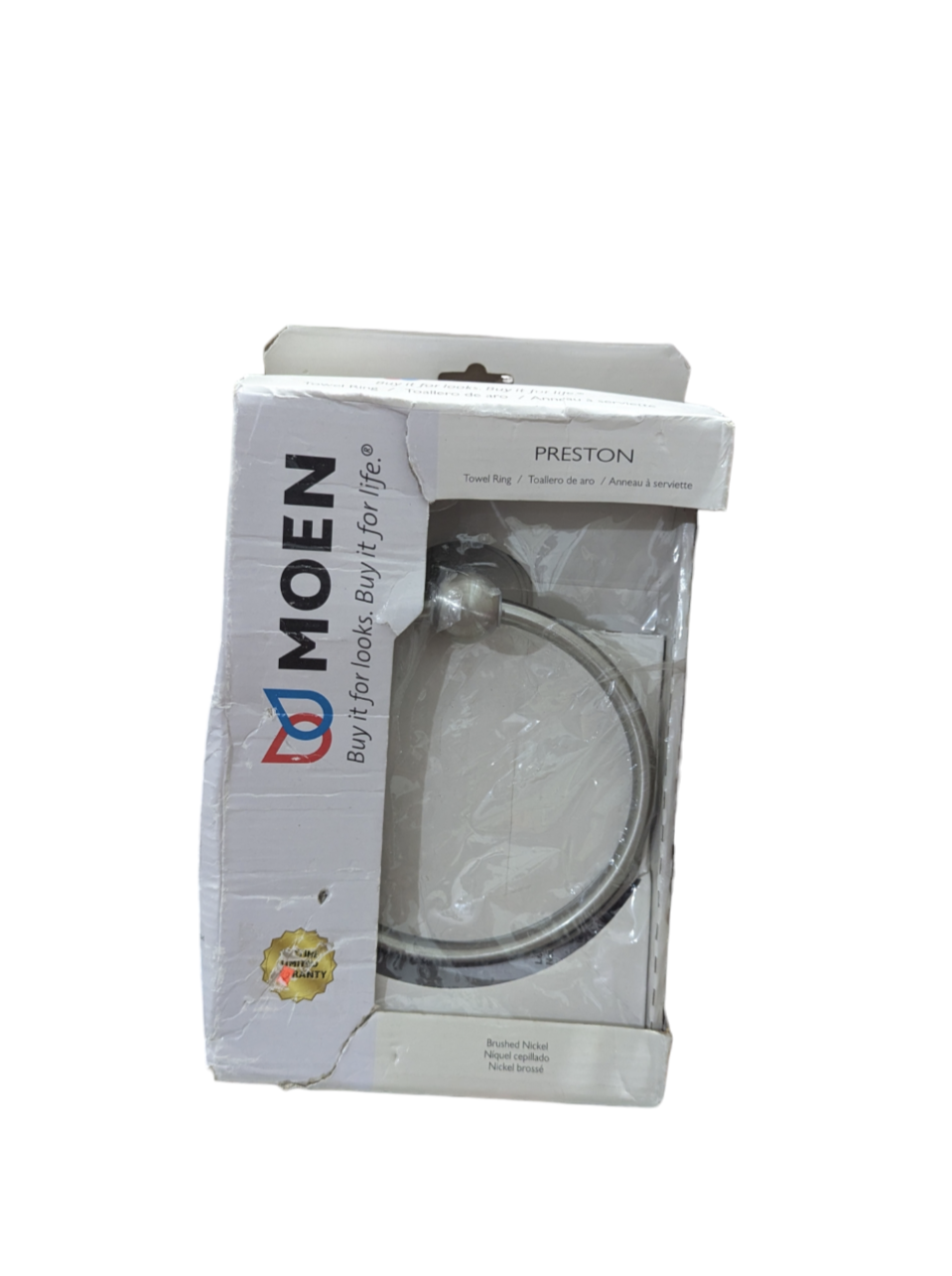 (J). MOEN Preston Towel Ring in Chrome DN8486CH | Daraz.pk