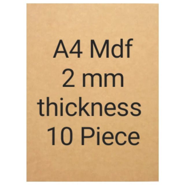 Mdf plywood 8.3×11.7 inches (A4 Size)Press wood mdf sheet ,board for ...