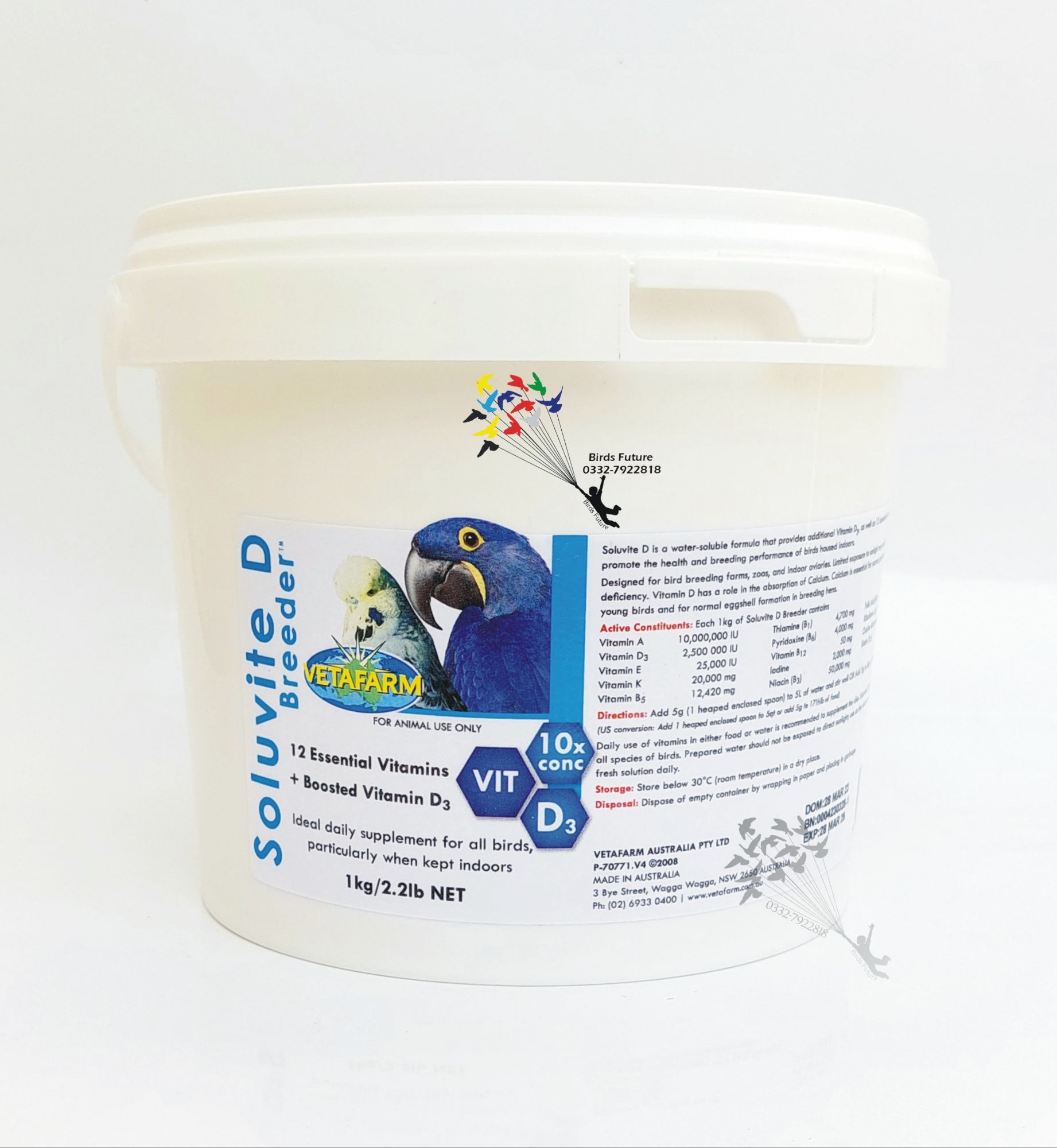 Soluvite D Breeder Multivitamin For Birds Breeding | Daraz.pk