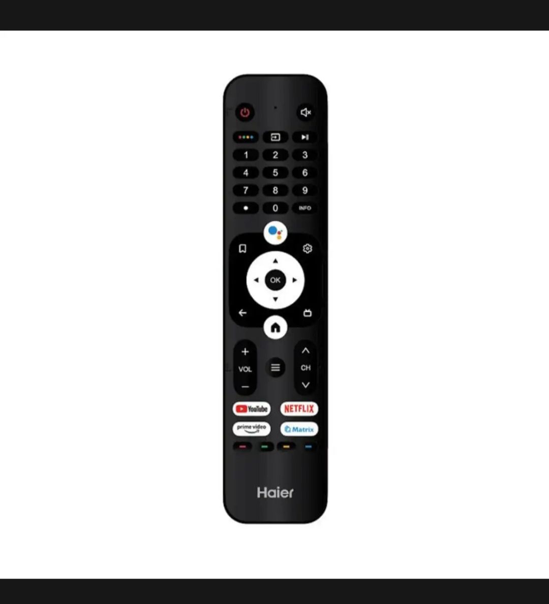 Haier Smart LED TV Remote Control (with voice) | Daraz.pk