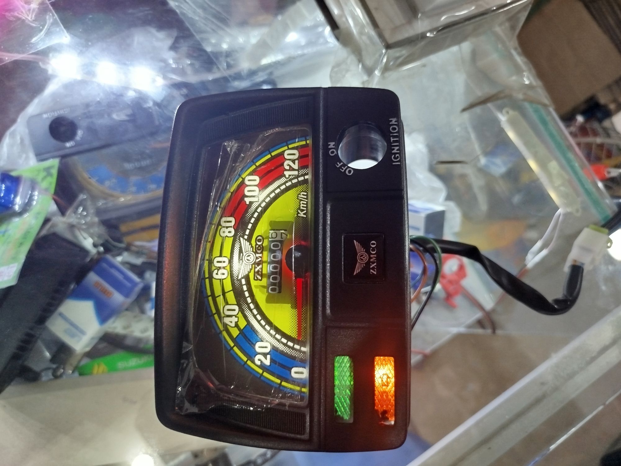Led lightning speedo meter zmco bike use cd70 and all china cd70 ...