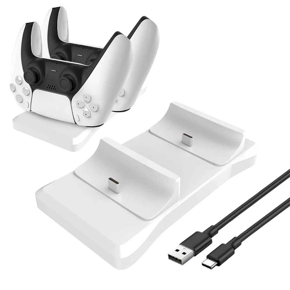 Dual Controller Charging Stand for Playstation 5 Controller Charger ...