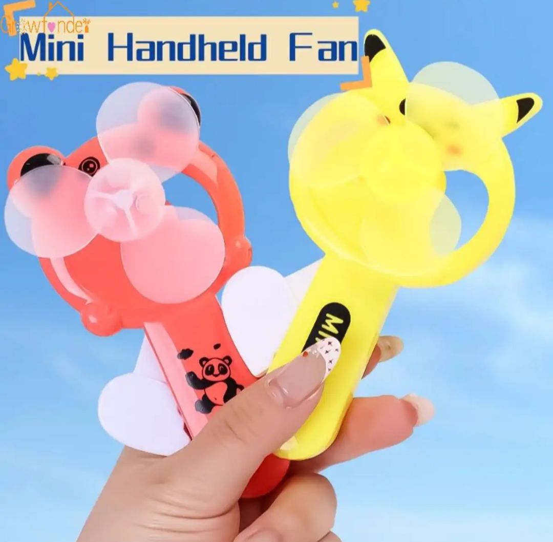 HOT DEALS NO1.Set of 1Mini Travel Fans with Crank, Cooling for On The ...