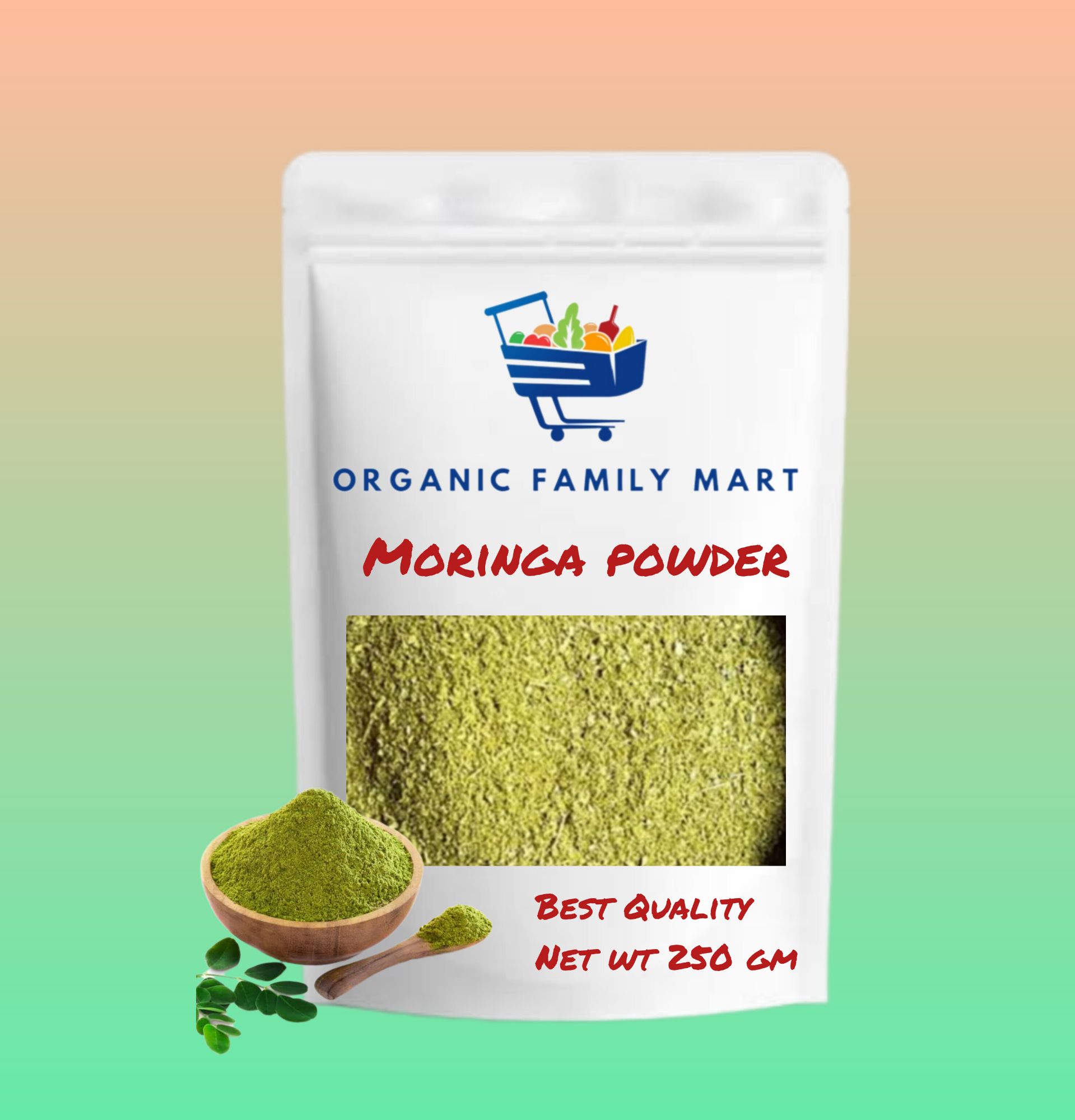 Moringa Leaf Powder • Oleifera Leaf Powder • 250 gm | Daraz.pk