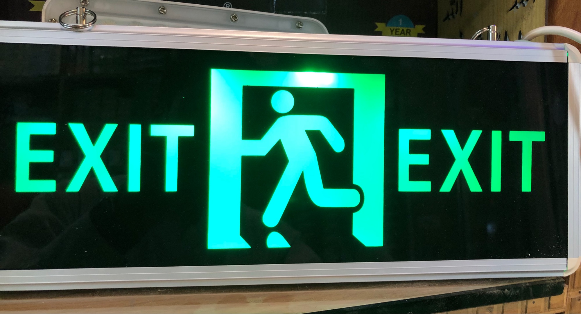 LED Exit Sign Board High Quality | Daraz.pk