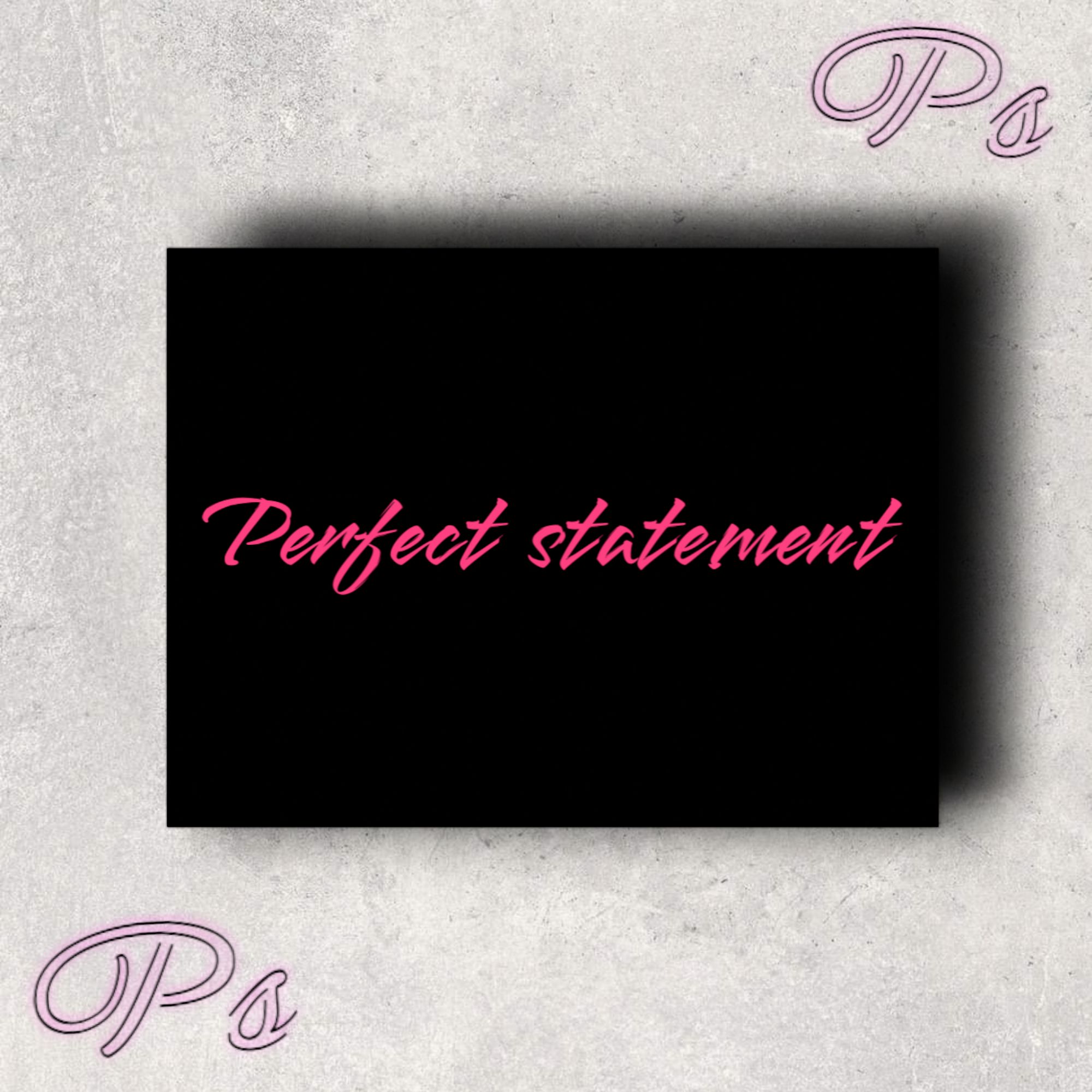 Shop online with Perfect Statement now! Visit Perfect Statement on Daraz.