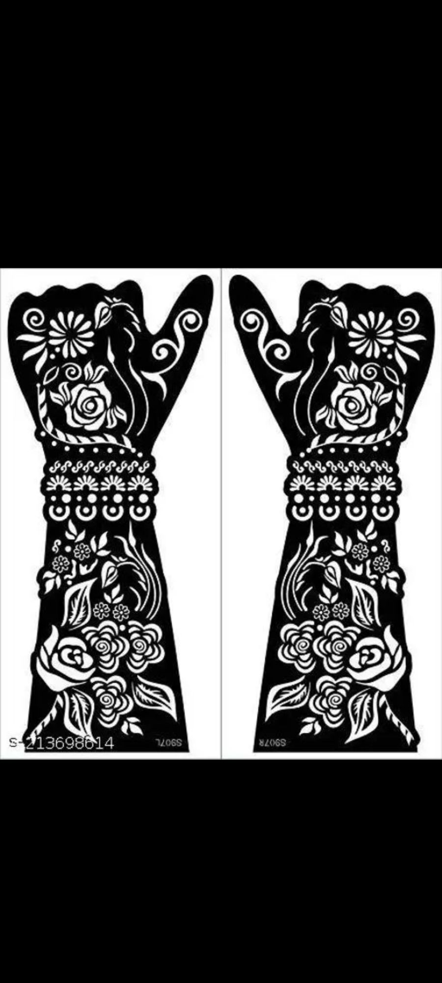 Hand mehndi steaker for girls | Daraz.pk