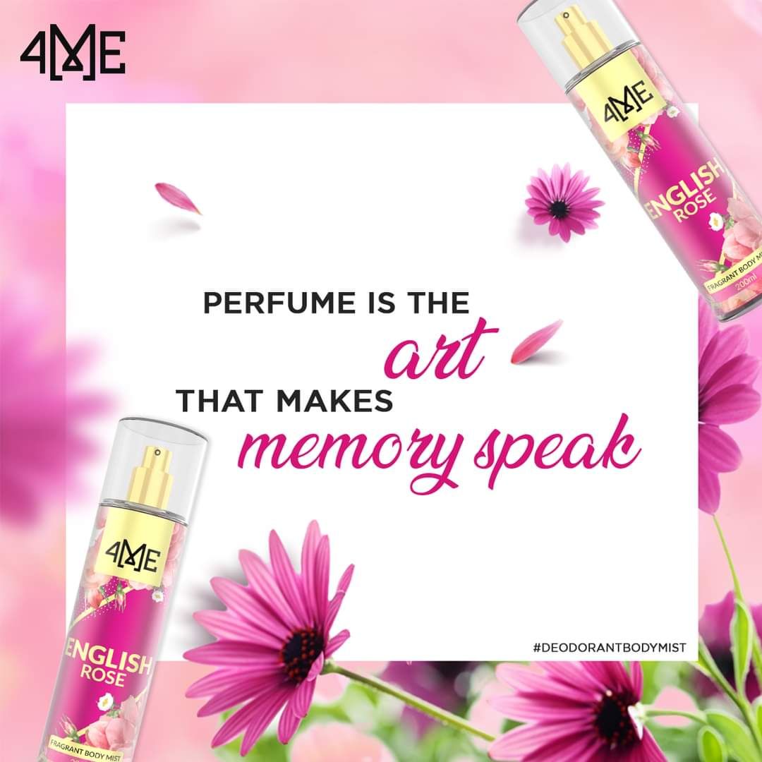 4ME English Rose Body Mist (200 ml) | Daraz.pk