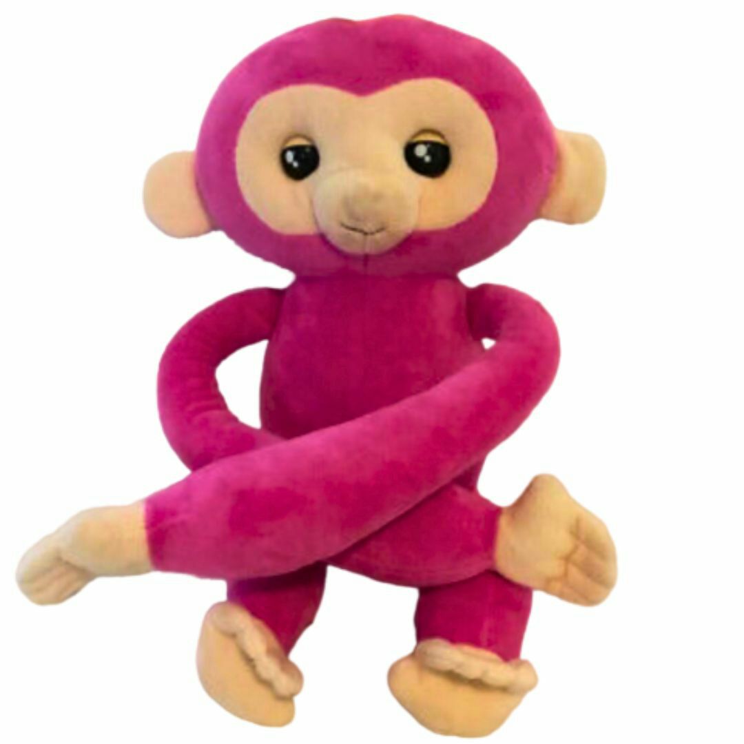 Fingerlings Hug Bella Plush Pink Talking Stuffed WowWee Monkey Toy ...