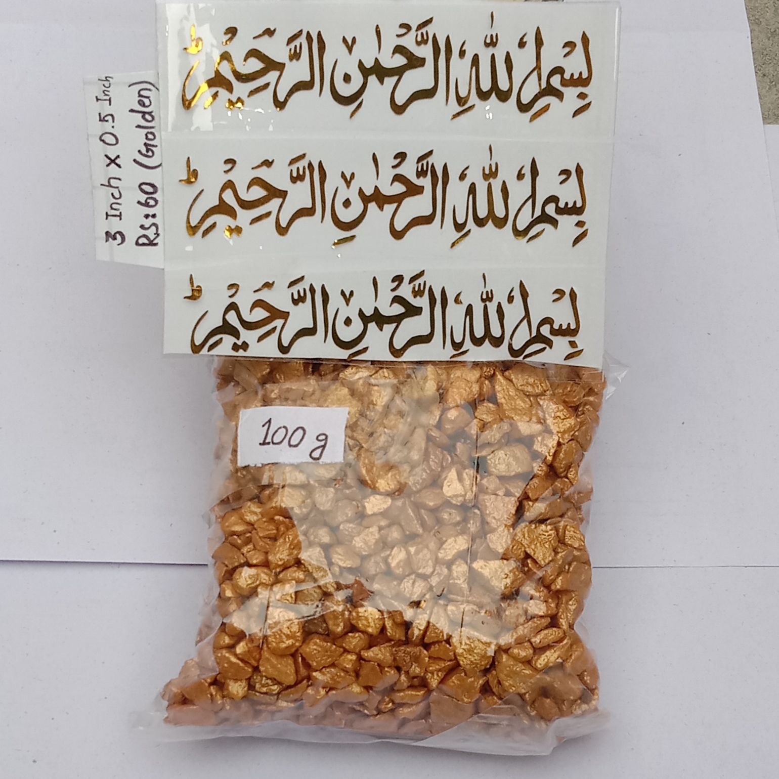 3 Vinyl Stickers With 100g Coloured Black Stones For Resin Art | Daraz.pk