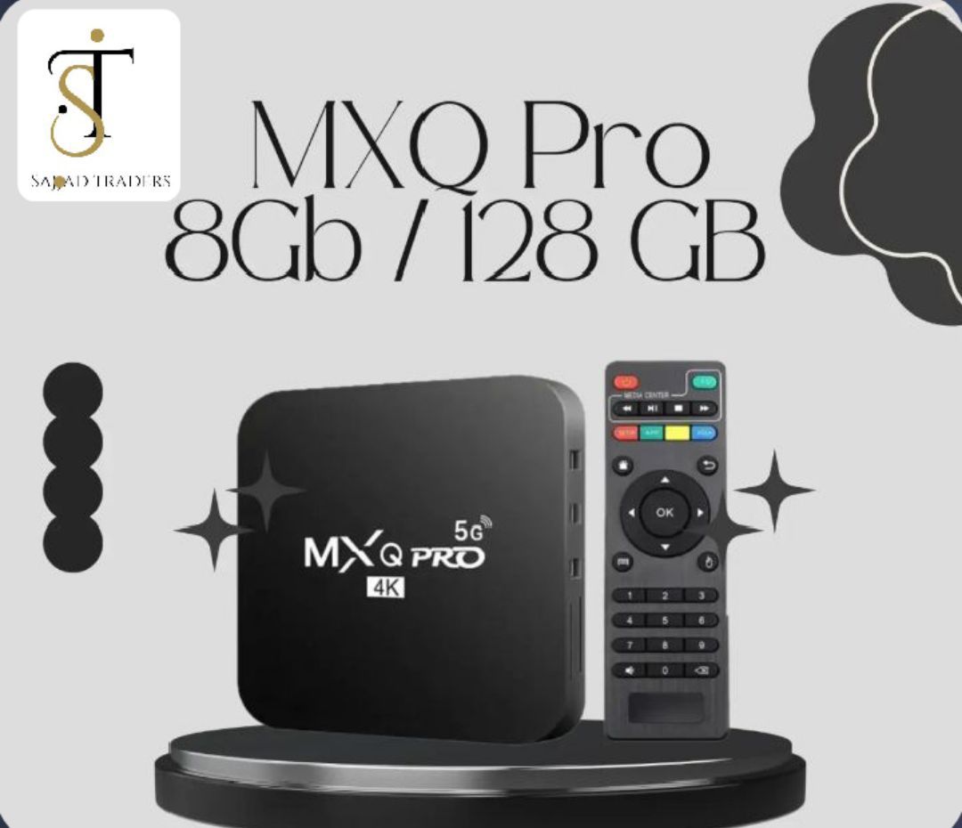 Android TV Box / MXQ Plus 5G / 8GB 128GB / 8K Resolution Smart tv box ...