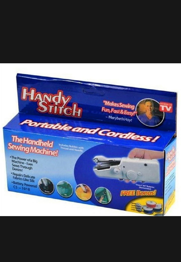 mini handy stitch Singer Portable Stitch Sew Hand Held Sewing Machine ...